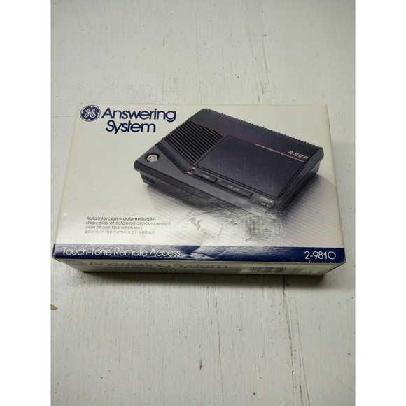 General Electric | Other | Vintage Ge Touchtone Remote Access Answering ...